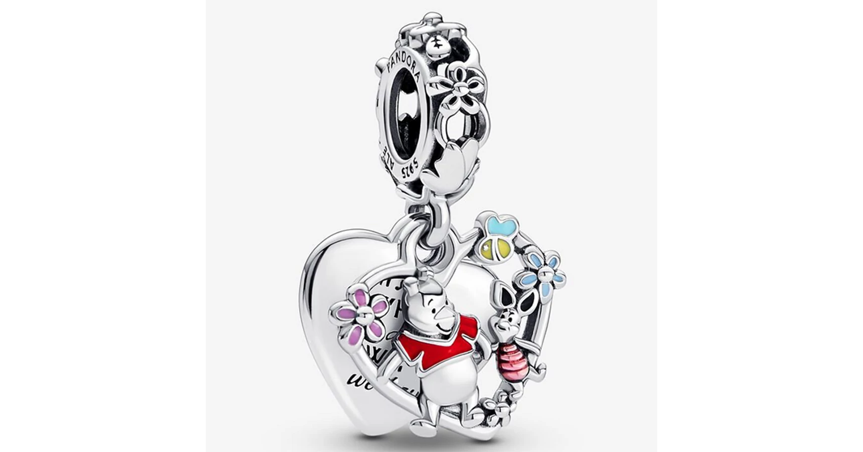 Pandora Disney Micimackó szív függő - 792214C01 - Pandora charmok ...