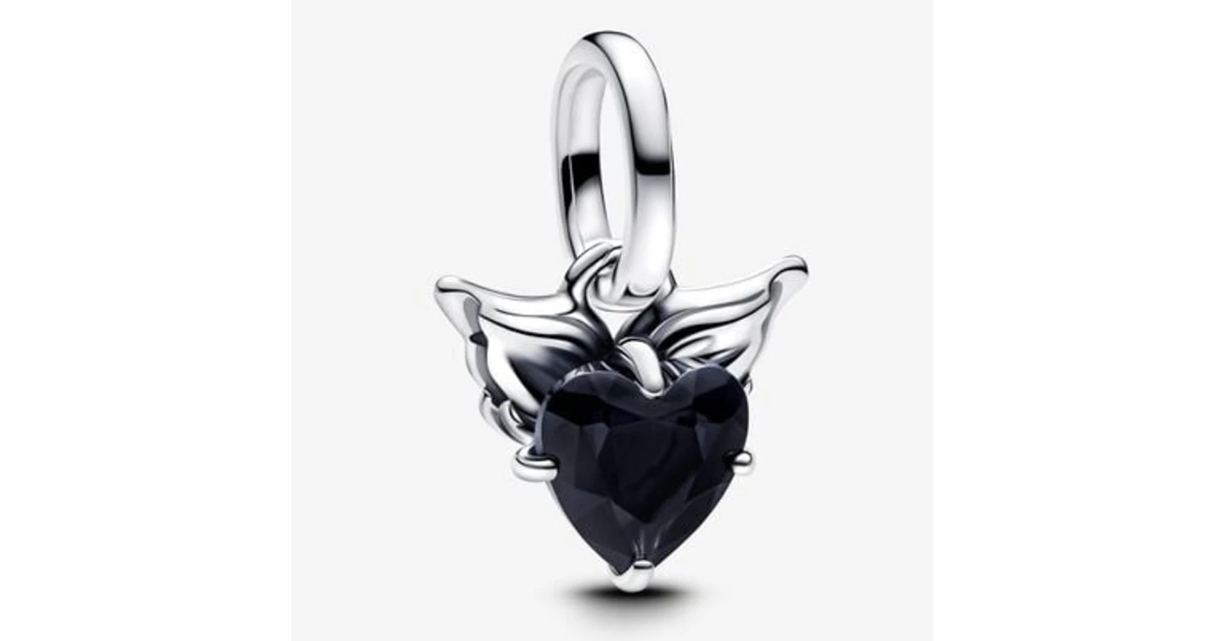 Pandora Szárnyas szív mini függő charm - 793626C01 - Pandora charmok ...