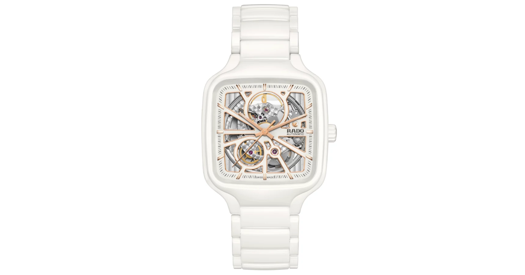 Rado női óra - R27073012 - True Square Automatic Open Heart - Analóg ...