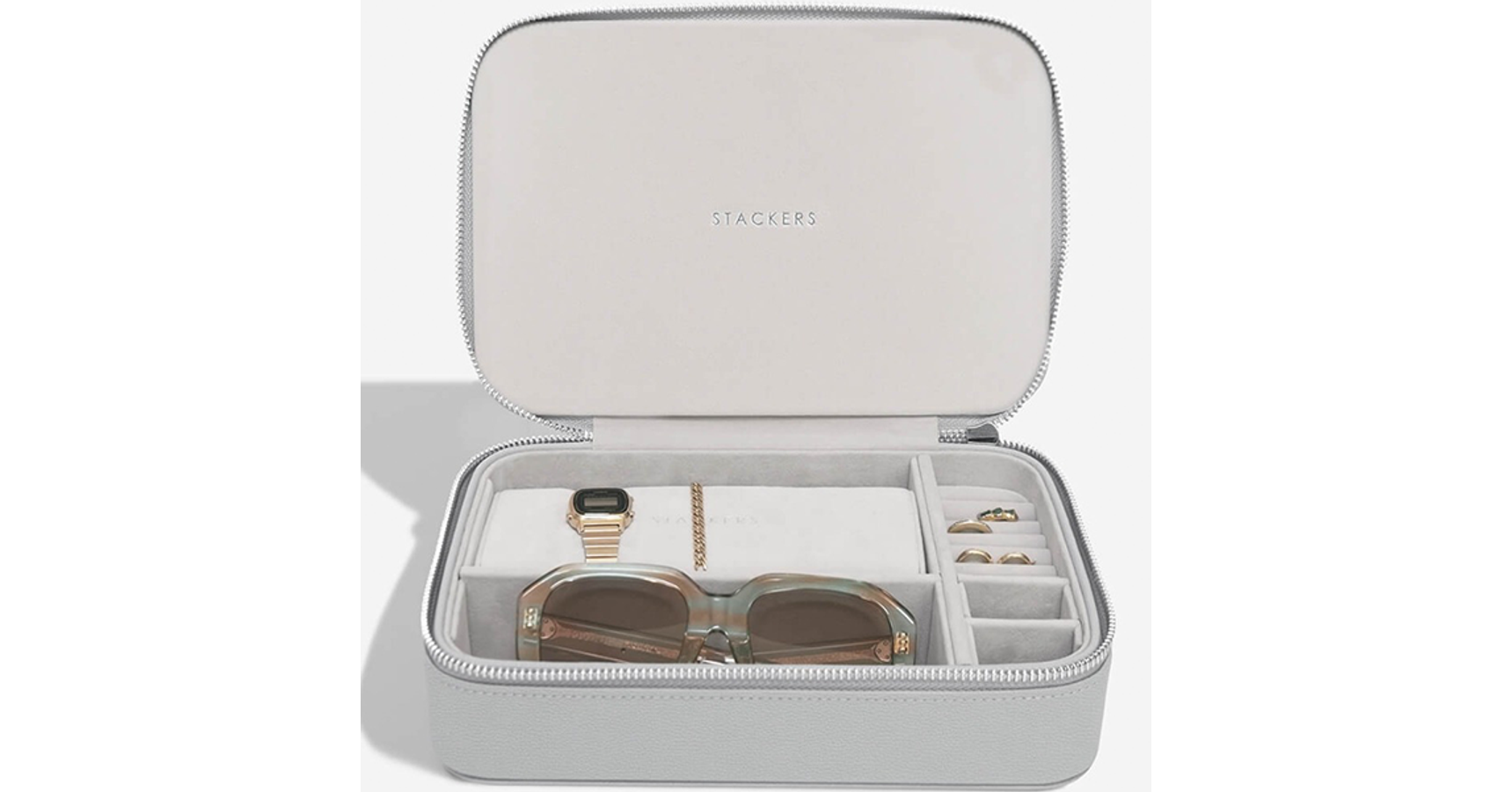 Stackers szürke mini ékszeres utazótok - 74559 - Stackers ékszertartó dobozok - Orashop.hu ...